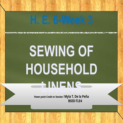 Identifying and Classifying Sewing Tools and Materials | PPT