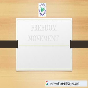 The Indian Freedom Struggle | PPTX