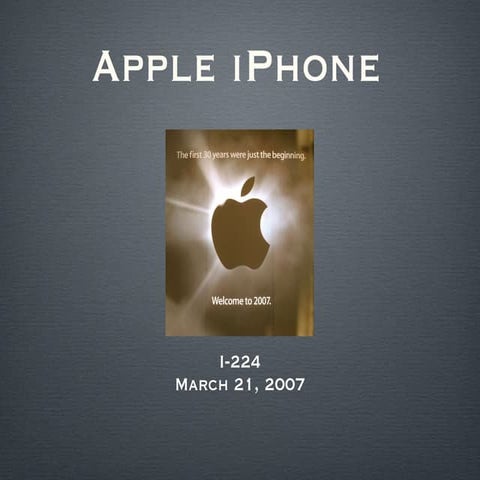 Iphone Presentation | PPT