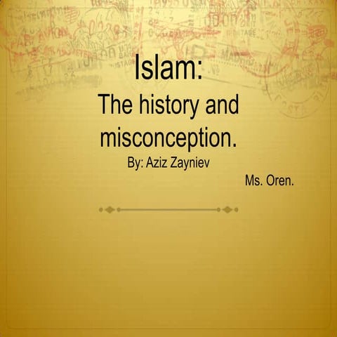Presentation Islam | PPTX | Islam | Religion & Spirituality
