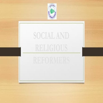 H-SOCIAL AND RELIGIOUS REFORMATIONS _spotlight .pptx