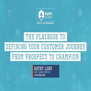 The Playbook to Defining Your Customer Journey From Prospect to ...
