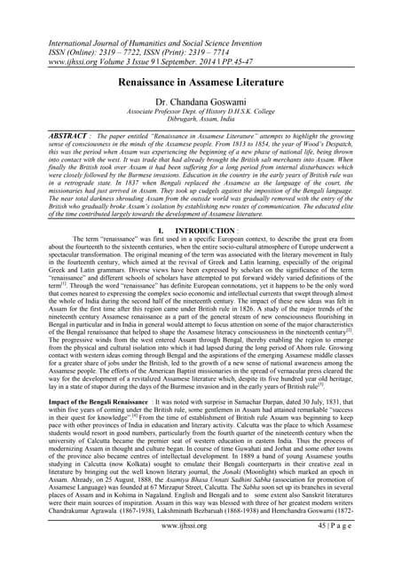 Assamese literature | PPTX