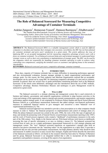 Integrated Analytical Hierarchy Process and Objective Matrix in Balanced Scorecard Dashboard ...