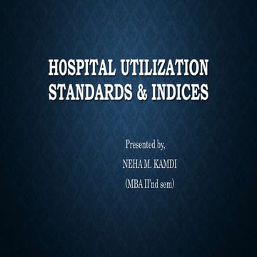 Hospital Statistics | PPTX