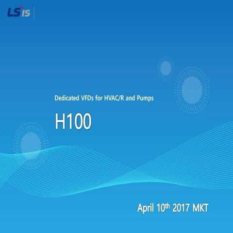 LSIS H100 Engineering Introduction | PPTX