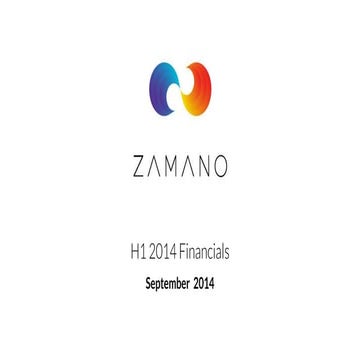 H1 2014 | PPT