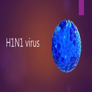 H1N1 ppt | PPTX