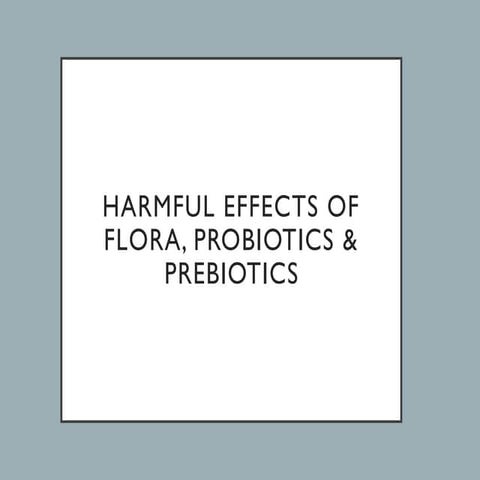 Bacterial flora preBiotics association.pptc
