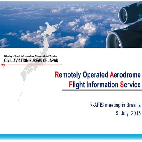Remotely Operated Aerodrome Flight Information Service | PDF