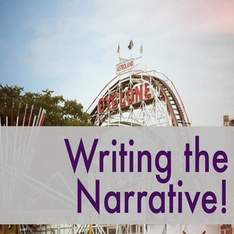 H2 Pointers on Writing a Narrative | PDF | Screenwriting | Content Production