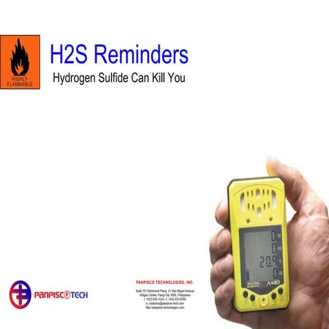 H2S Safety Reminders | PPT