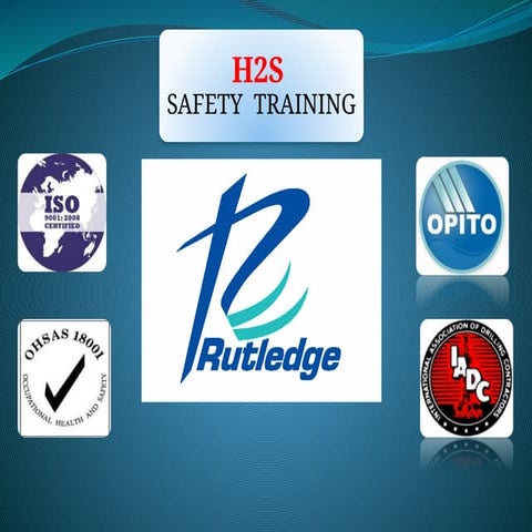 Basic H2S training | PPTX