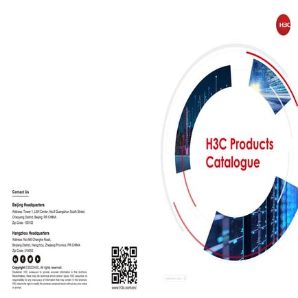 H3C Products Calalogue (H3C Server, Switch) | PDF