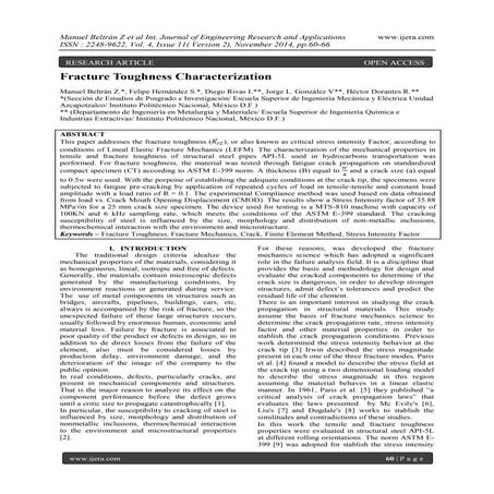 Fracture Toughness Characterization | PDF