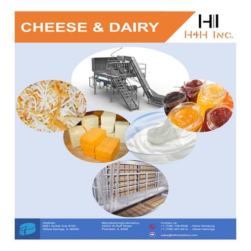 H4h solutions cheese and dairy brochure | PDF | Home Appliances | Home ...