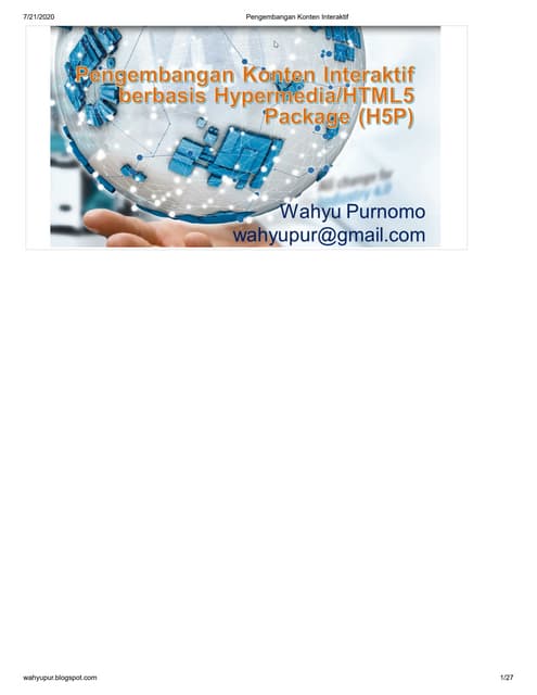 Peluang dan tantangan era industri 4.0 | PDF