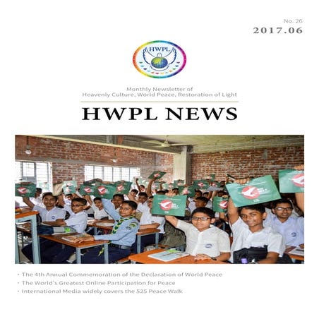 HWPL Newsletter 2017 June | PDF