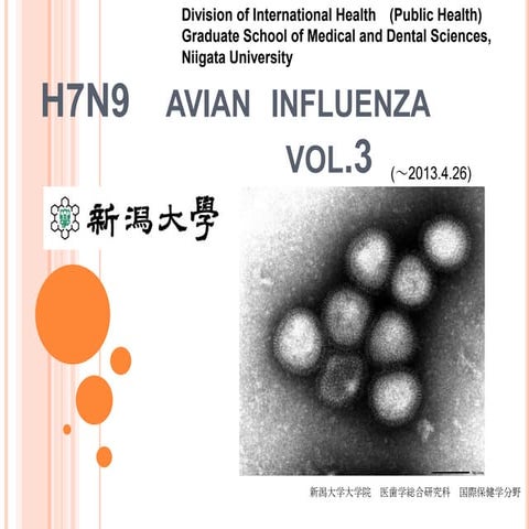 H7N9 in China 3 | PPTX