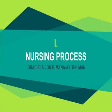 Ha 1.nursing process | PPTX