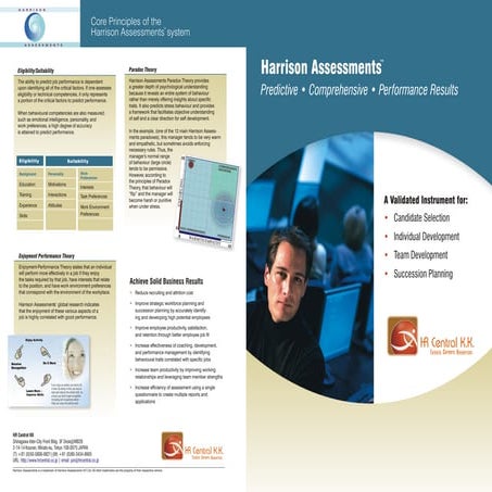 Harrison Assessments by HR Central K.K. | PDF