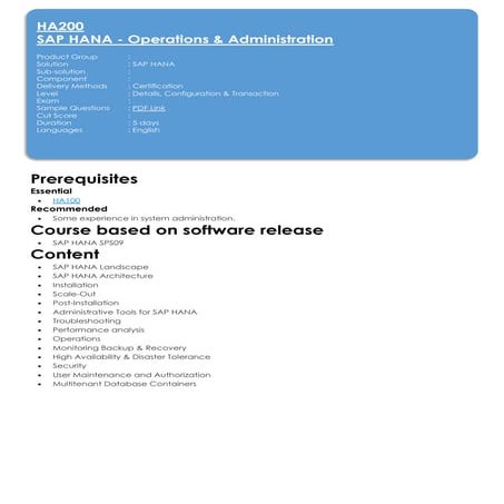 Ha200 contents 1 | PDF