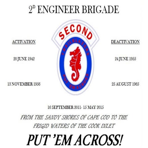 2D Engineer Brigade Heritage and Awards Lunch | PPT