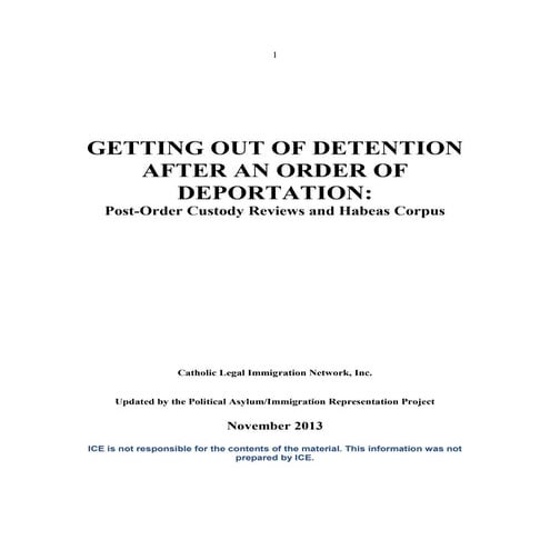 Habeas Manual (English) | PDF