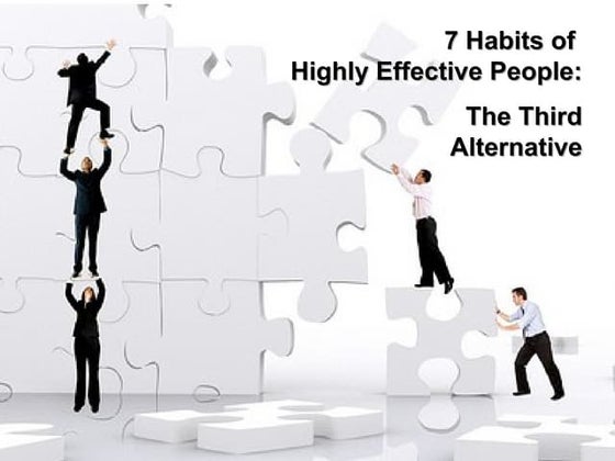 Habit 6 synergize power point | PPTX
