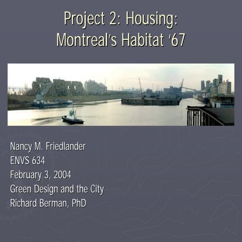 Habitat (friedlander) | PDF
