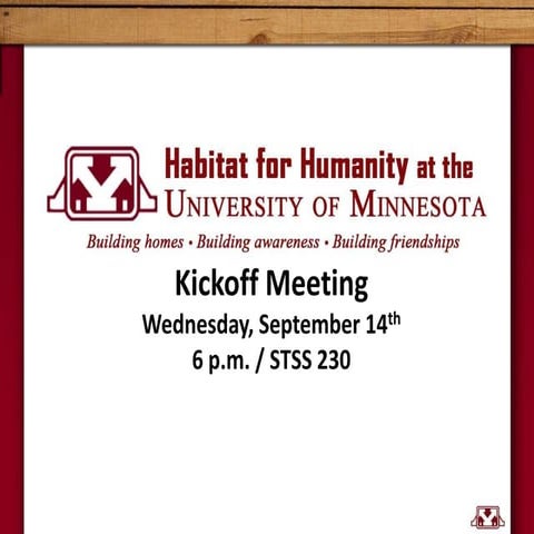 Habitat for Humanity | PPT