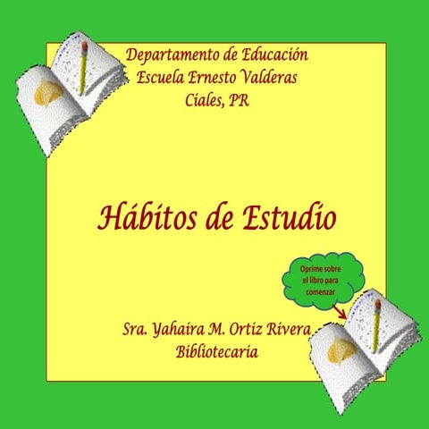 Habitos de estudio | PPTX