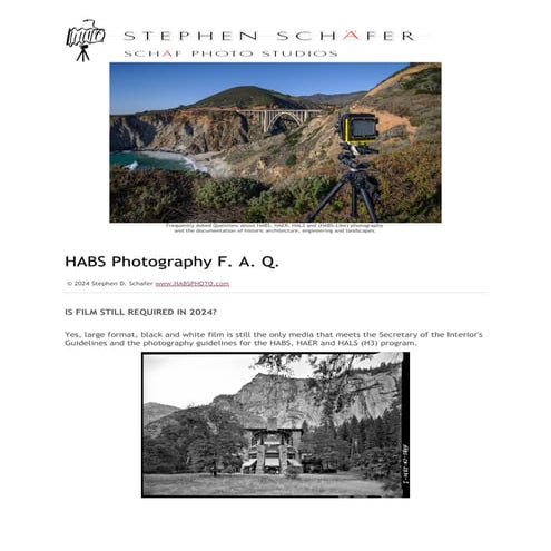2024 FAQ about HABS HAER HALS photography | PDF