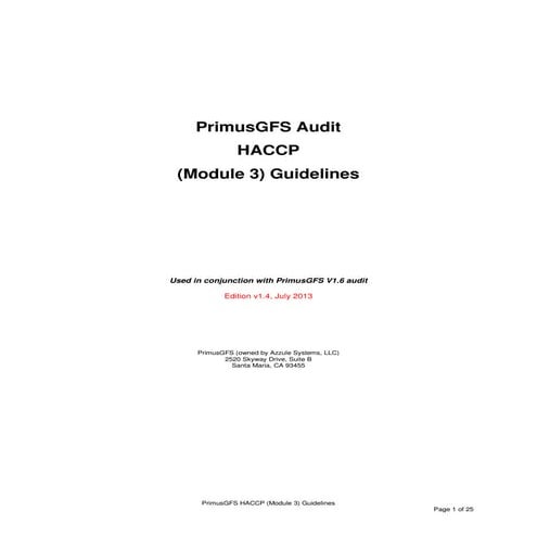 Haccp level 2 training | PDF