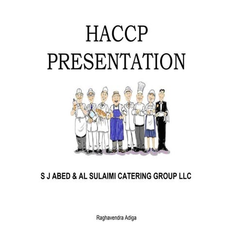 HACCP presentation | PPT