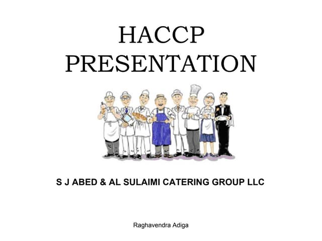 HACCP Presentation | PPT