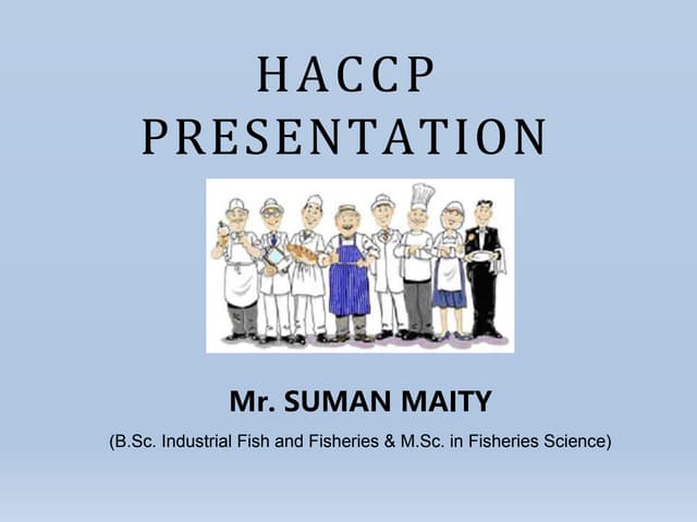 HACCP Presentation | PPT