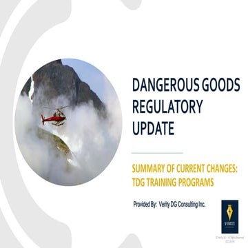 HAC Dangerous Goods Regulatory Update Jan 1, 2023 (Verity DG Consulting).pptx