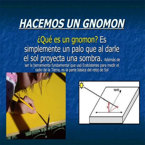 Hacemos un gnomon | PPT