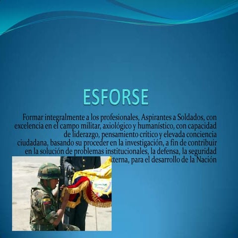 Hacerca de la esforse | PPTX