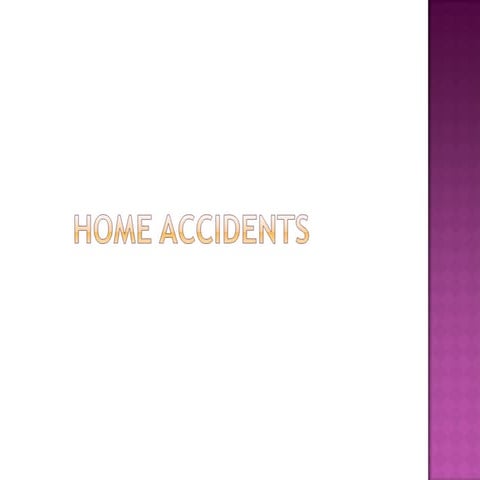 Home Accidents | PPT
