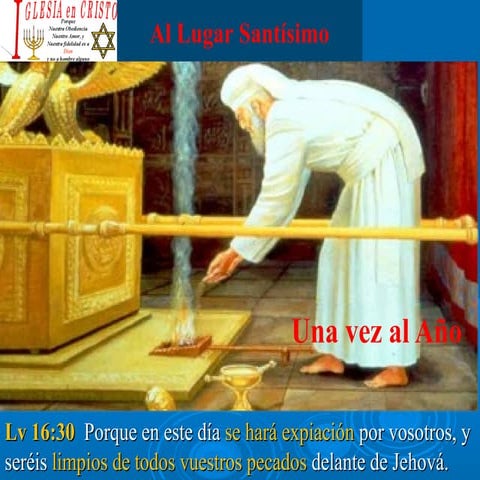 Hacia el lugar santísimo | PPT