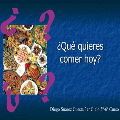 Haciendo La Comida | PPT