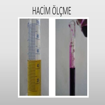 Hacim ölçme | PPT