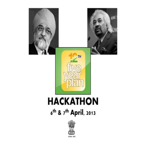 12th Plan Hackathon Inauguration - 06 April 2013 | PDF