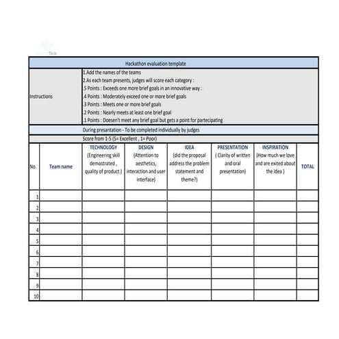 Hackathon evaluation template_latest_uploadpdf | PDF