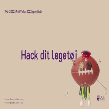 Hack dit legetøj | PPTX