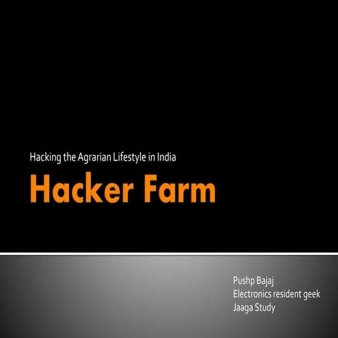 Hacker farm | PPTX