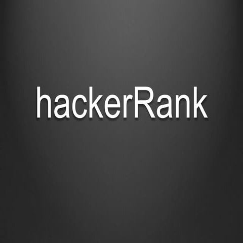Hackerrank ufl | PPTX