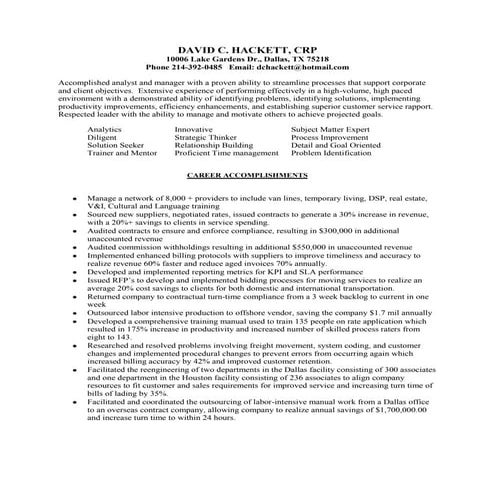 Larry Swaim resume | DOCX
